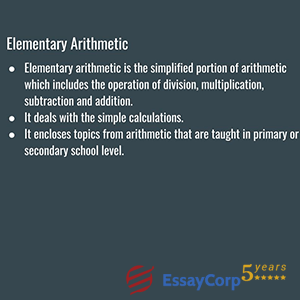 Arithmetic Assignment Help | Arithmetic Homework Help